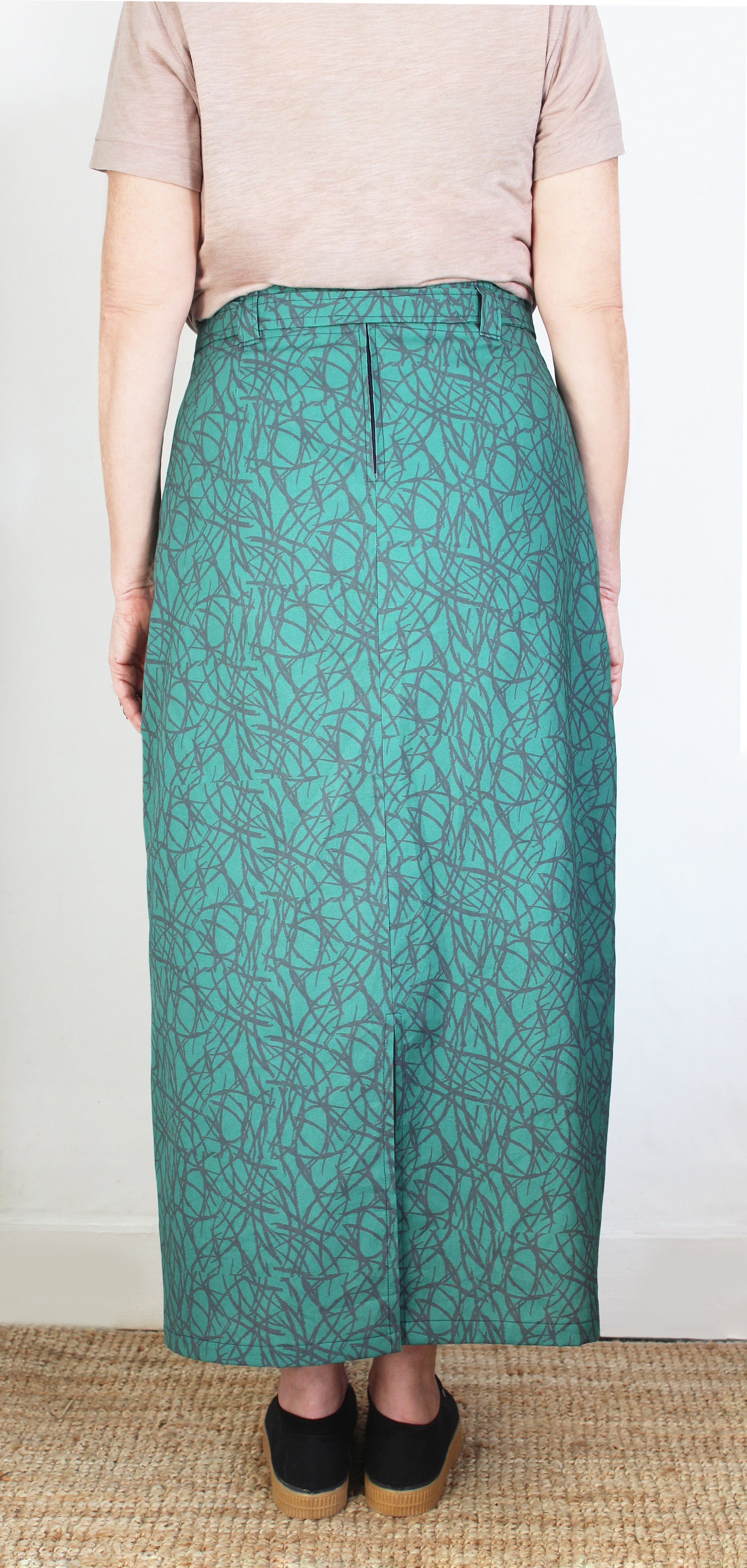 DOTTY LONG SKIRT PDF digital download sewing pattern – Sewgirl UK
